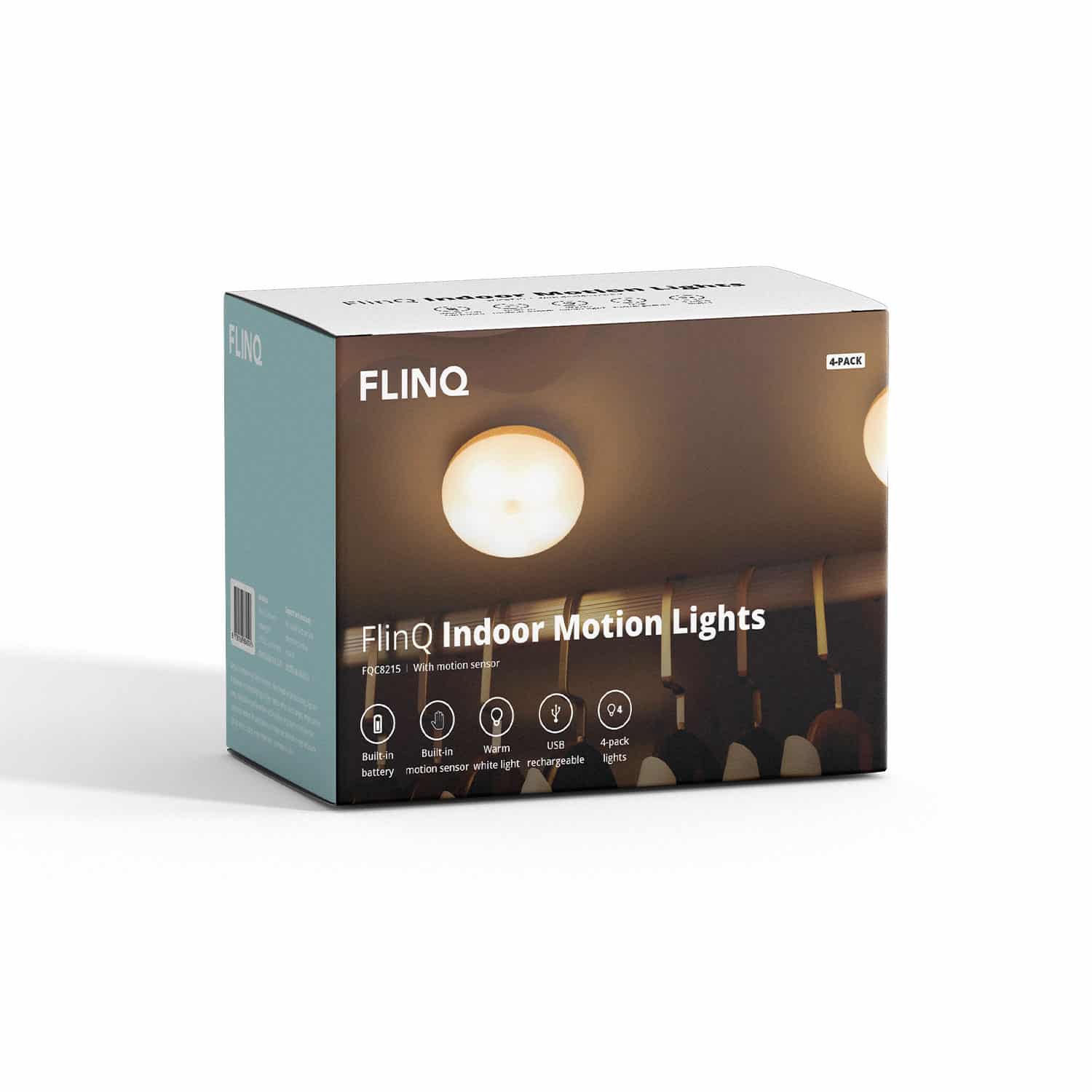 FlinQ - FlinQ Indoor Motion Lights 4-pack