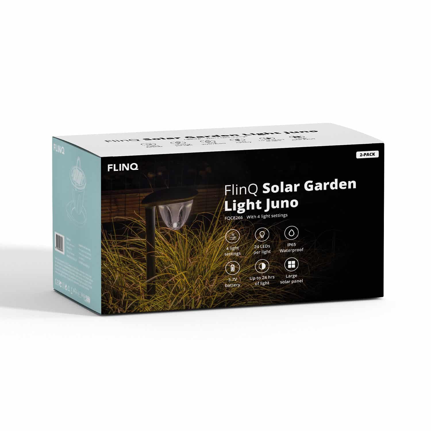 FlinQ - FlinQ Solar Garden Light Juno 2-pack