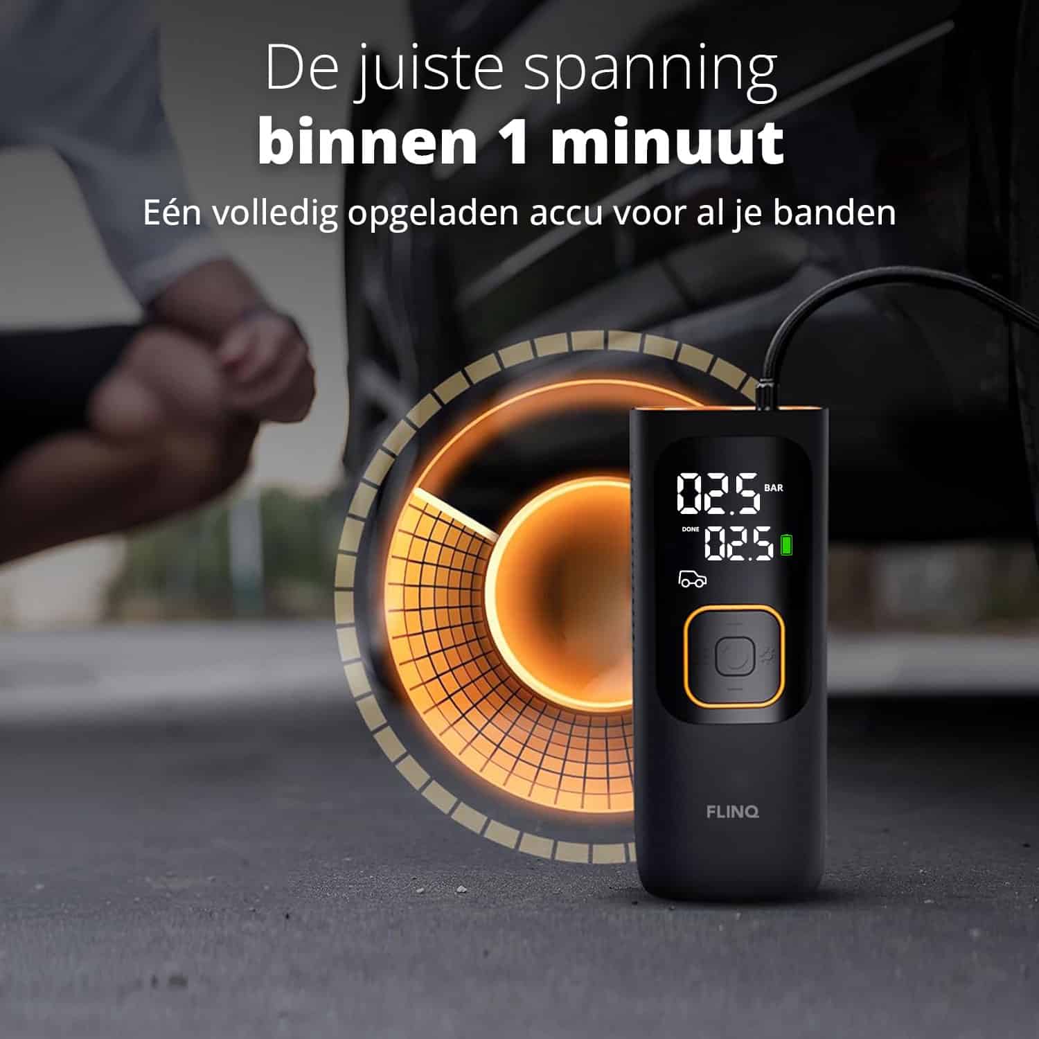 FlinQ - FlinQ Wireless Air Compressor Premium